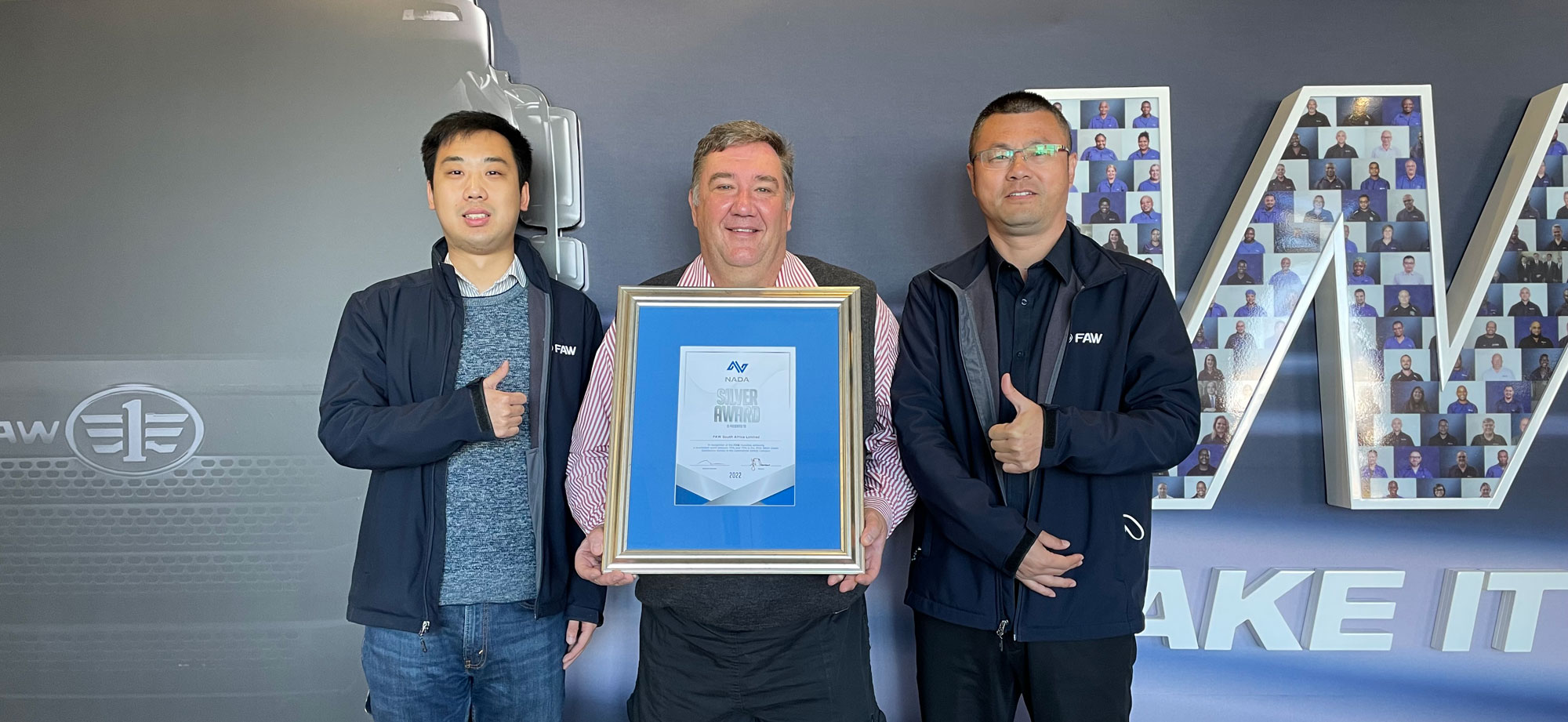 FAW TRUCKS SCORES SILVER AS DEALERS EXPRESS THEIR SATISFACTION WITH THE ...